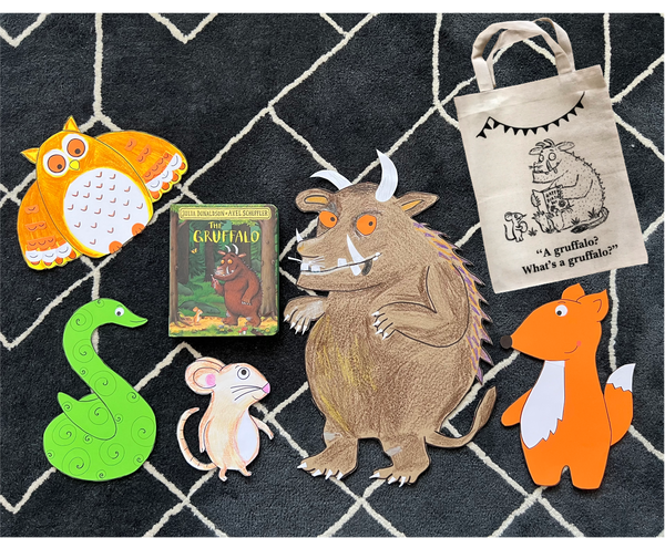 D.I.Y Colouring 'What's a Gruffalo' Tote Bag – Little Canvas