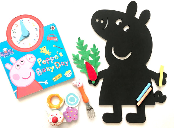 Peppa Pig Chalkboard + Whiteboard – Little Canvas