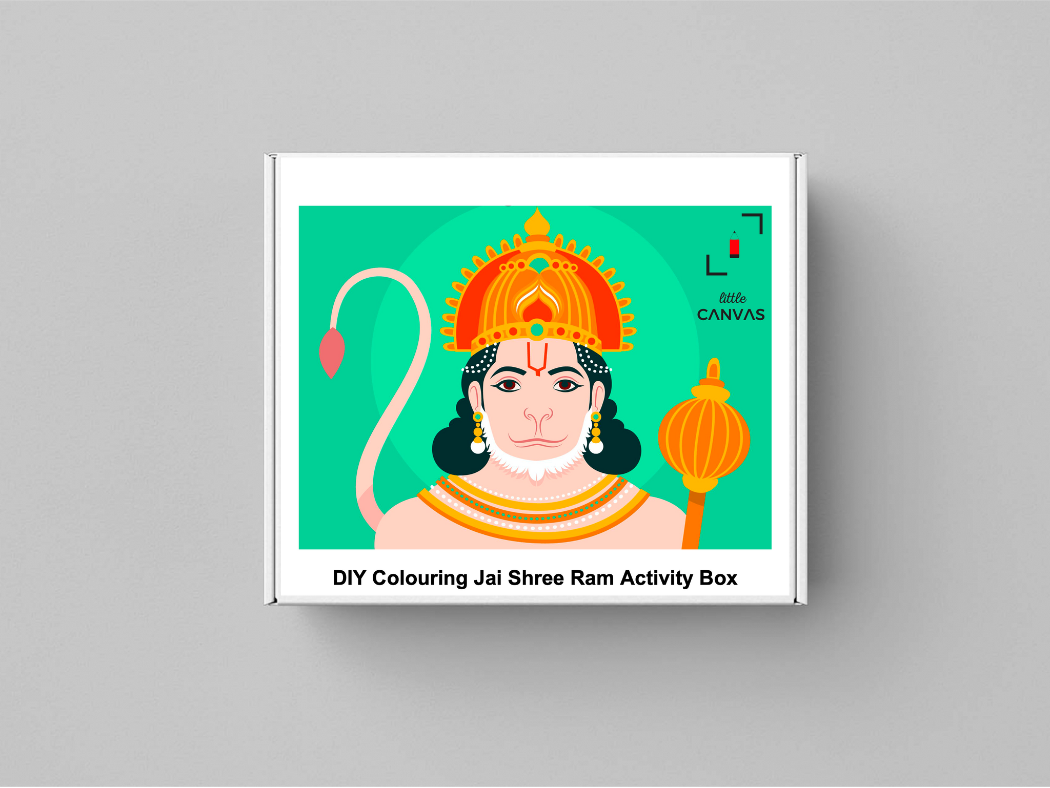 DIY Colouring Jai Shree Ram Activity Box – Little Canvas