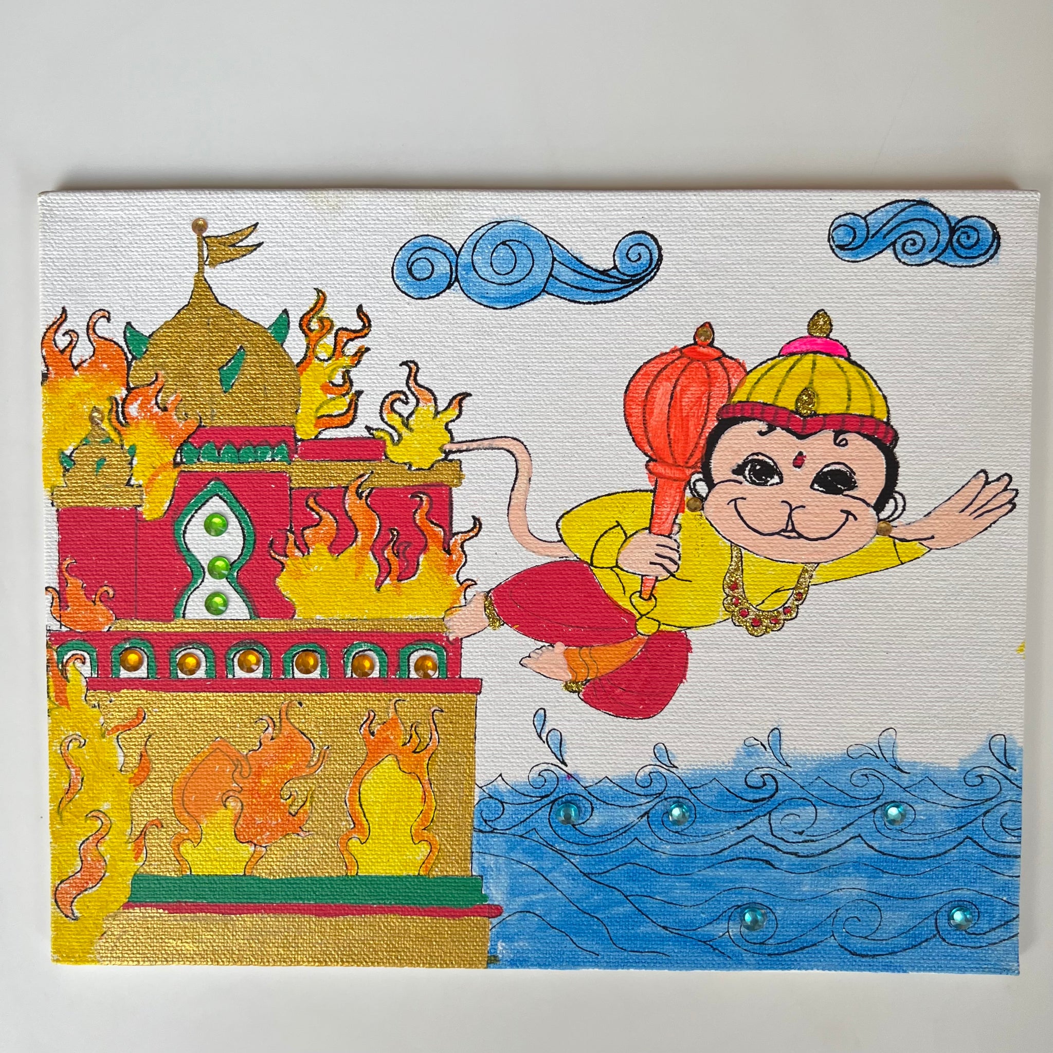 DIY Colouring Jai Shree Ram Activity Box – Little Canvas