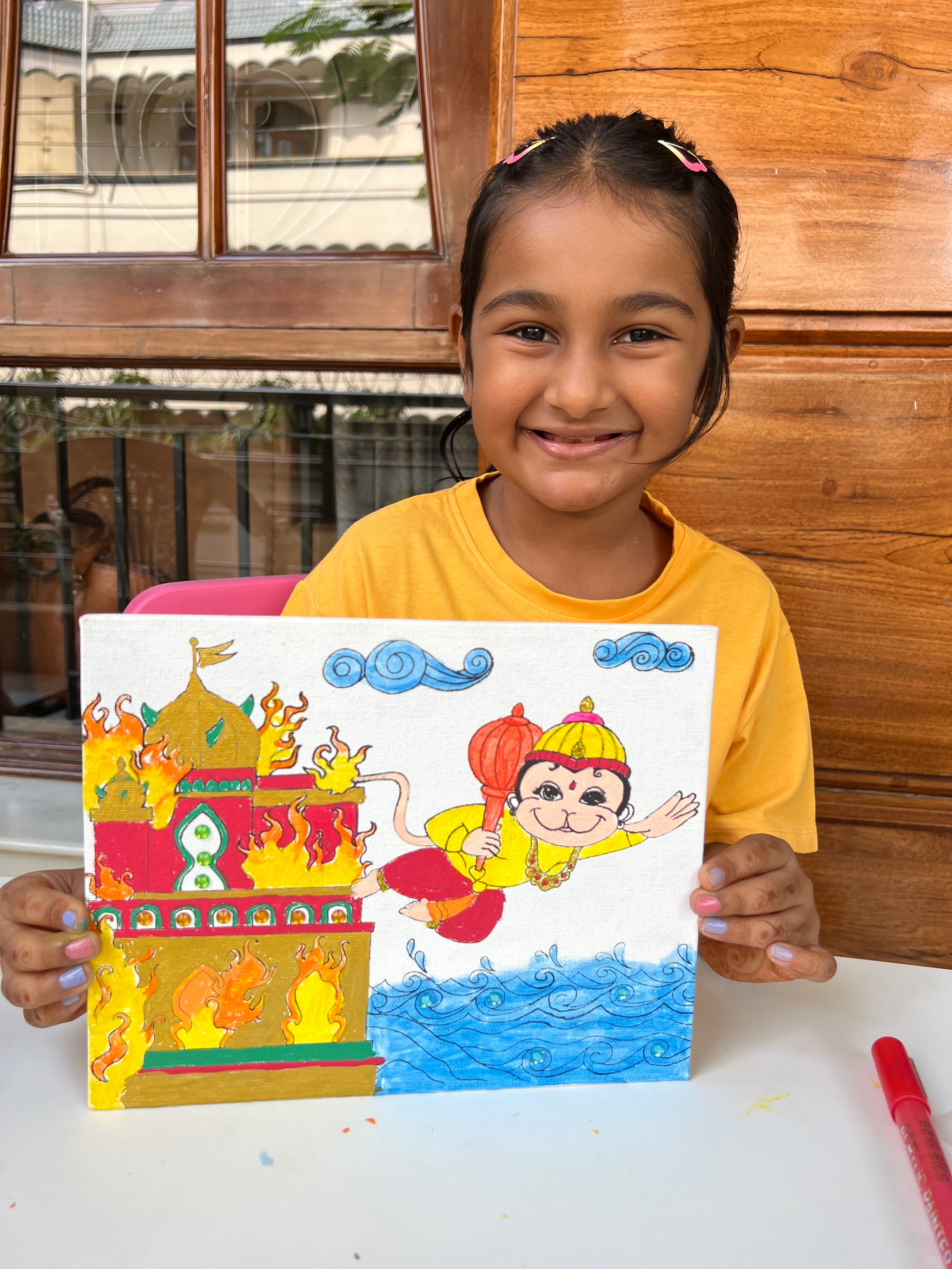 DIY Colouring Jai Shree Ram Activity Box – Little Canvas