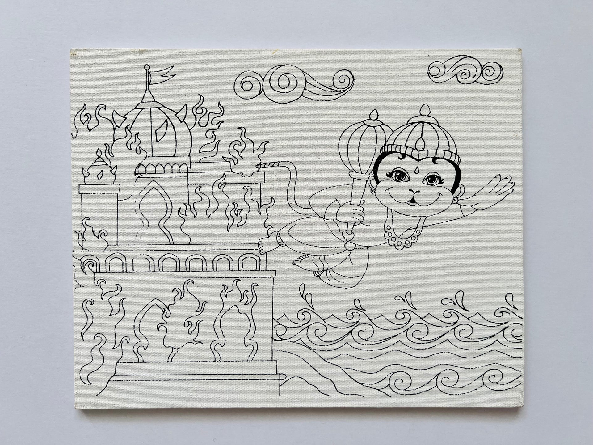 DIY Colouring Jai Shree Ram Activity Box – Little Canvas